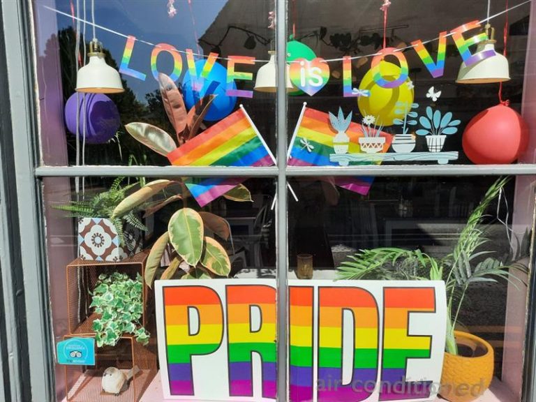 Town Centre Window Decorating Contest - Maidstone Pride